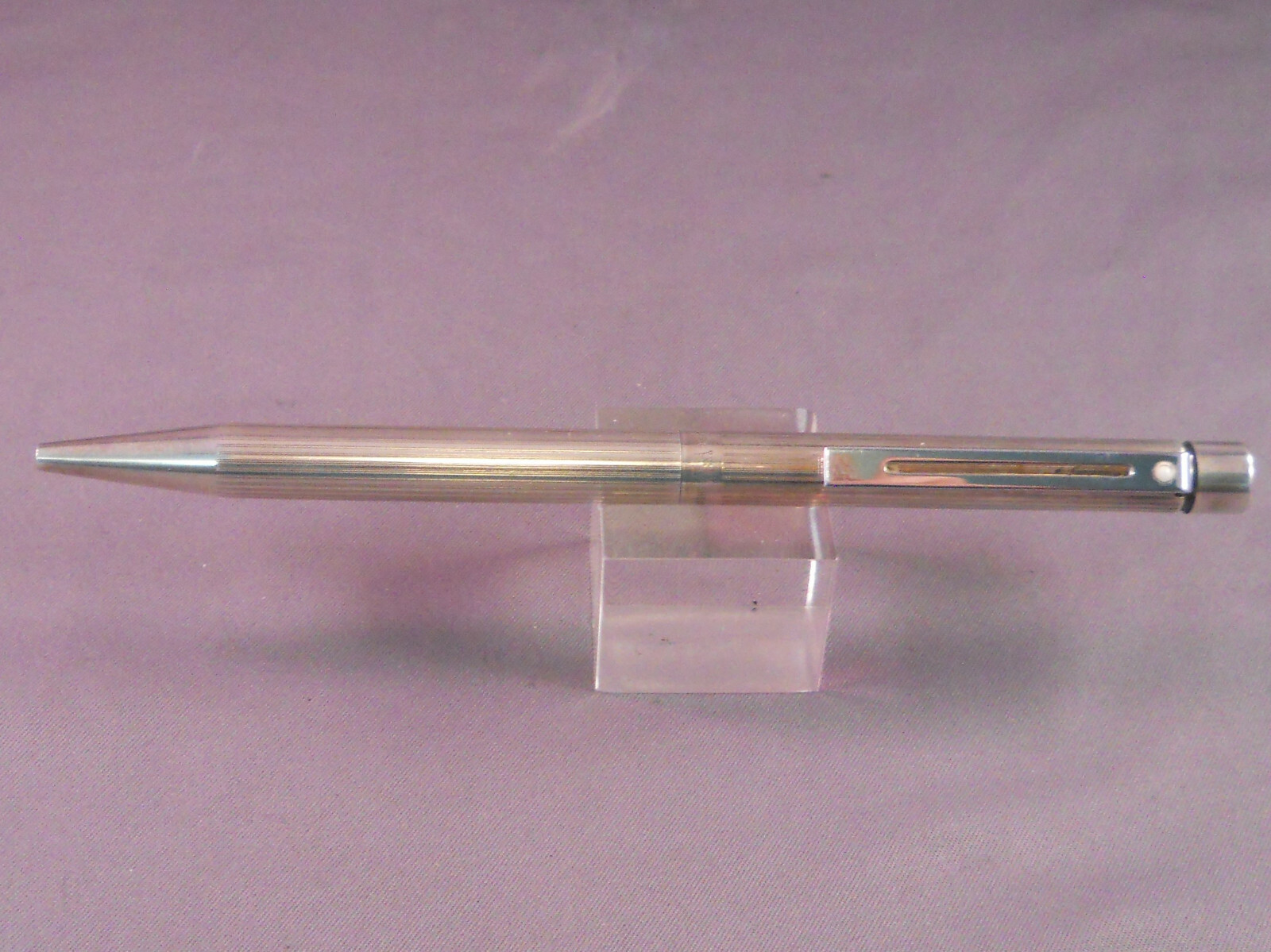 Sheaffer Vintage White Dot Targa Sterling Silver Ball Pen | eBay