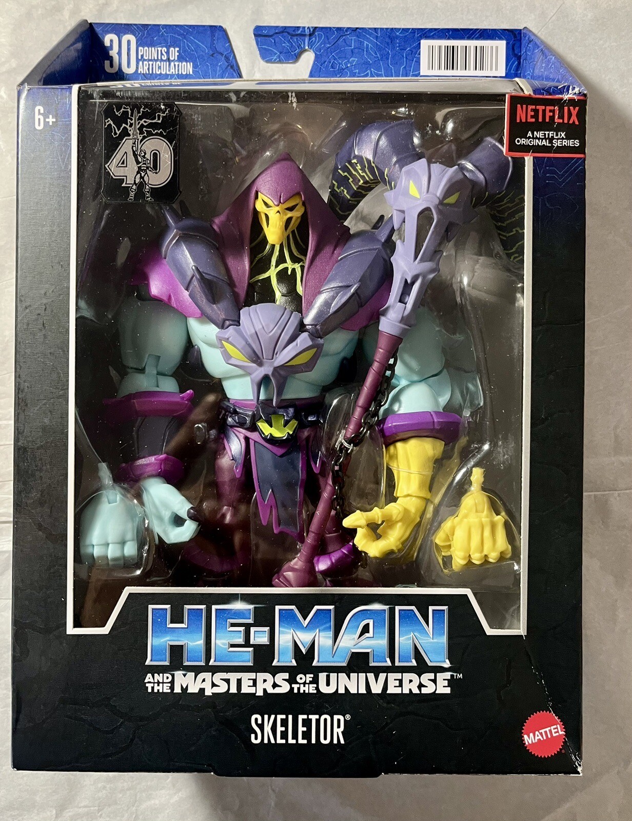 Masters of the Universe MOTU Masterverse Skeletor Netflix Version | eBay