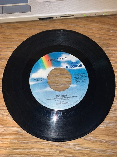 MCA Records 45 rpm Joe Dolce Ain’t In No Hurry Today Andshadsap You ...