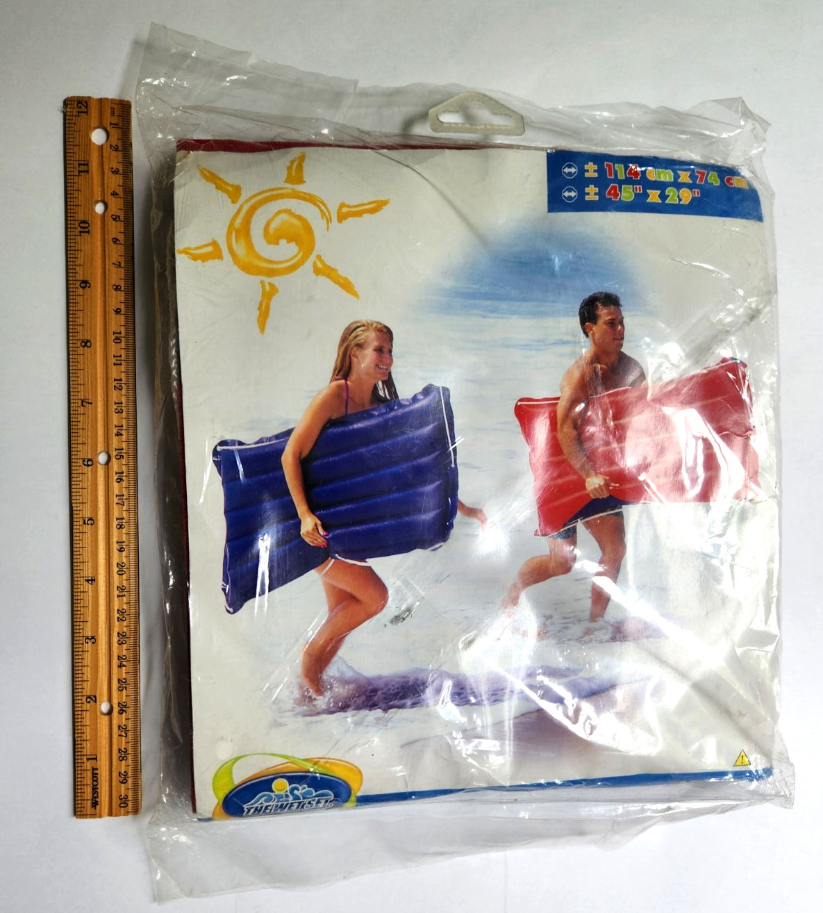 Vintage 1984 Intex The Wet Set Canvas Surf Rider Inflatable Raft 59194 ...