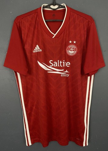 MEN'S FC ABERDEEN 2019/2020 HOME SOCCER FOOTBALL SHIRT JERSEY MAILLOT ...