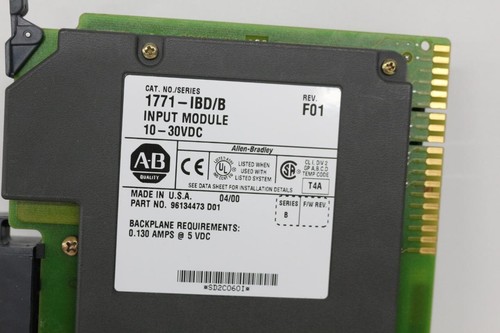 Allen-Bradley 1771-IBDB 1771-IBD/B Rev. F01 Input Module | eBay
