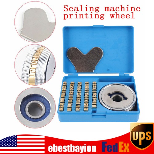 Continuous Sealer Embossing Wheel Stamping Wheel Kit For FR-900/FR-770 ...