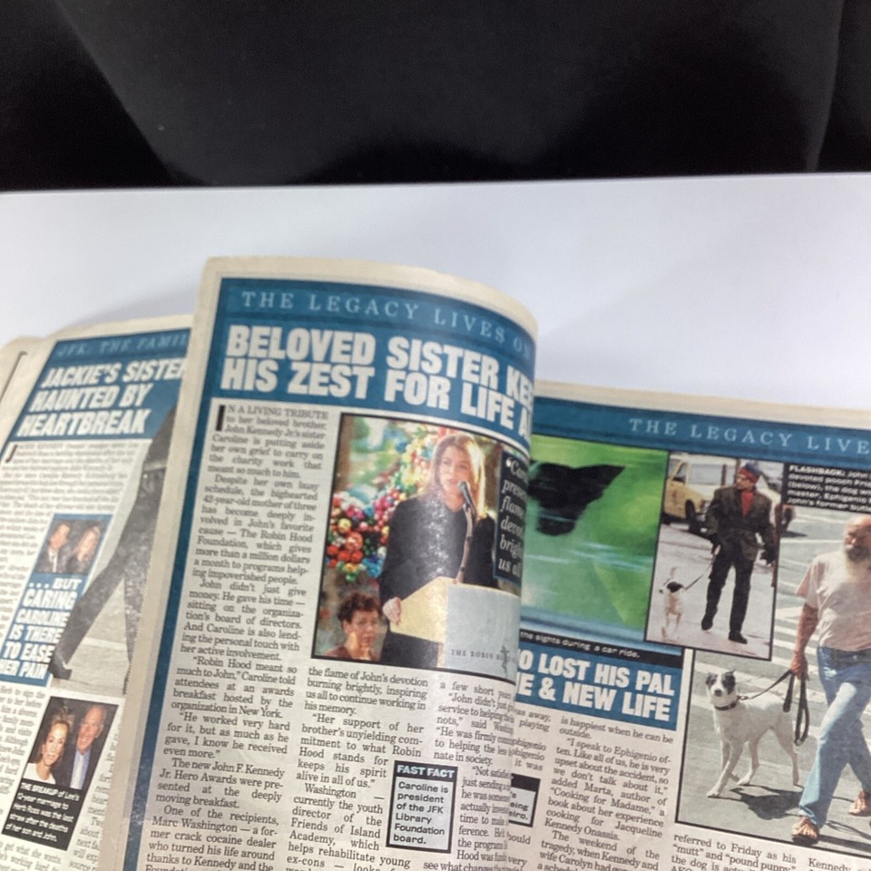 JFK Jr Tribute National Enquirer July 18 2000 Meg Ryan Lisa Presley ...