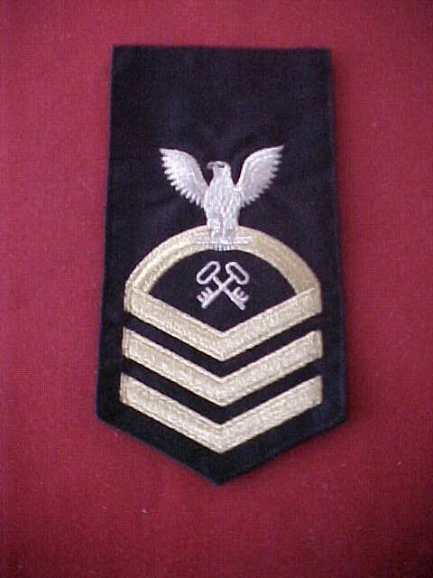 US Navy - Chief Petty Officer Logistics Specialist - Storekeeper Gold ...
