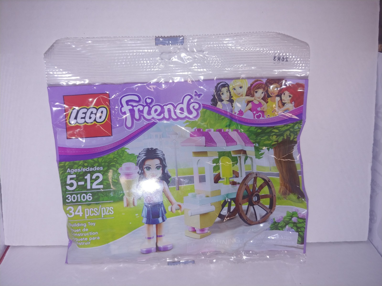 LEGO 30106 Friends Emma Ice Cream Stand Polybag New 673419188777| eBay