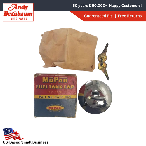 1955-1956 Plymouth Chrysler Fuel Tank Locking Gas Cap Accessory 1617464 ...