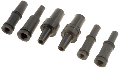 Hard Nylon Vacuum Line Rubber Connector Assortment 6-pcs STRAIGHT | eBay