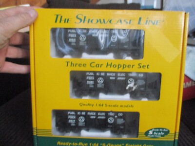 S Helper 01300A Public Service 3 car Hopper Set (10/4/24) Scale | eBay