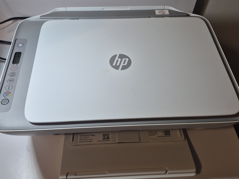 HP Deskjet 2700 All-In-On Multifucntion Printer W/Power Cord | eBay