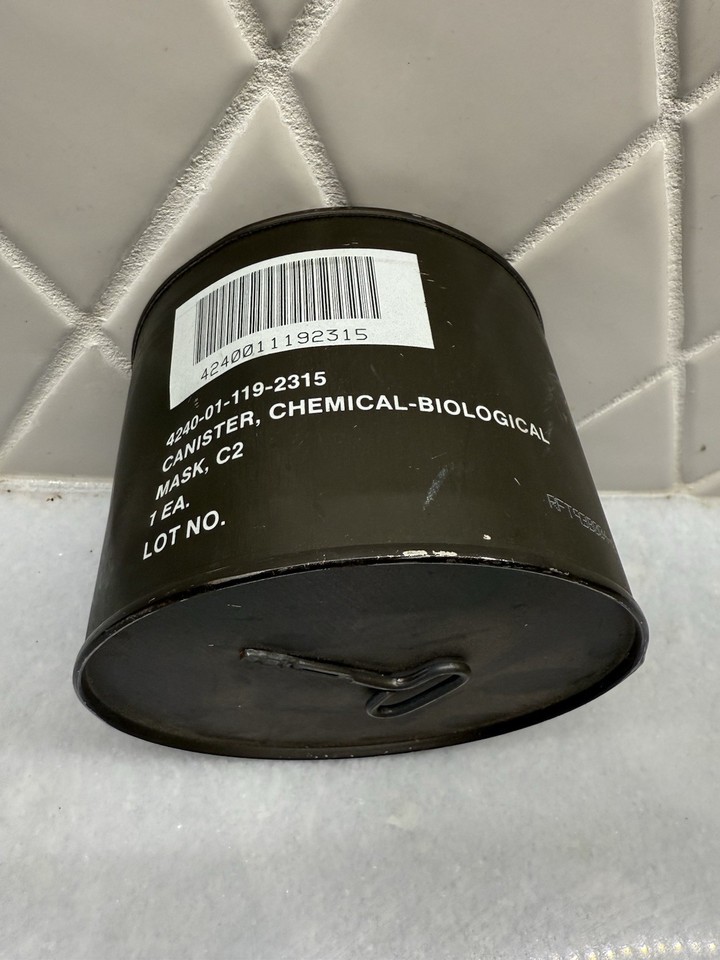 US Military C2 40mm Gas Mask Filter | eBay