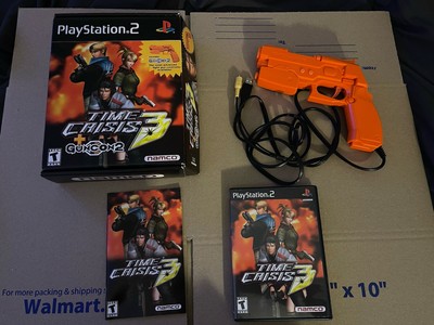 Time Crisis 3 + Guncon 2 Light Gun Box Set Sony PlayStation PS2 ...
