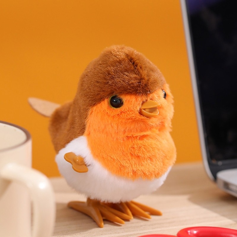 Jumping Robin Wind Up Toy Hopping Robin Windup Toy Animal Clockwork Toy ...