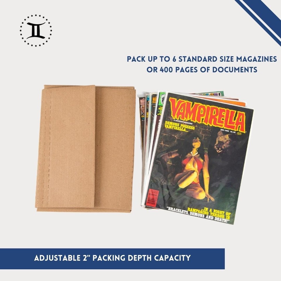 GEMINI Magazine Mailers (Ships magazines, large format comics, books ...