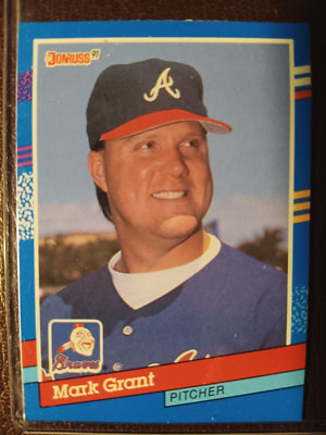 MARK GRANT BRAVES 1991 DONRUSS BASEBALL CARD #361 | eBay