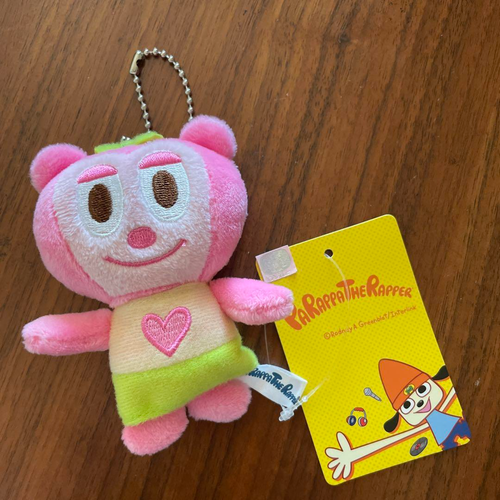 PaRappa the Rapper - SWEETY Plush Keychain Mascot Bag Charm | eBay