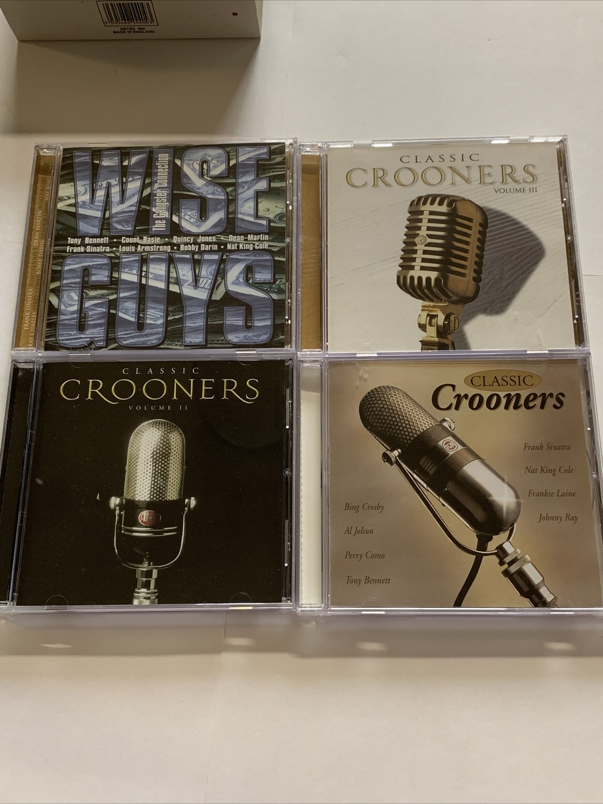 Classic Crooners - Various Artists 4 CD 3 hours |Sinatra Bennett ...