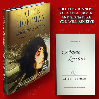 Magic Lessons SIGNED Alice Hoffman (2020,HC,1st/1st) BRAND NEW | eBay