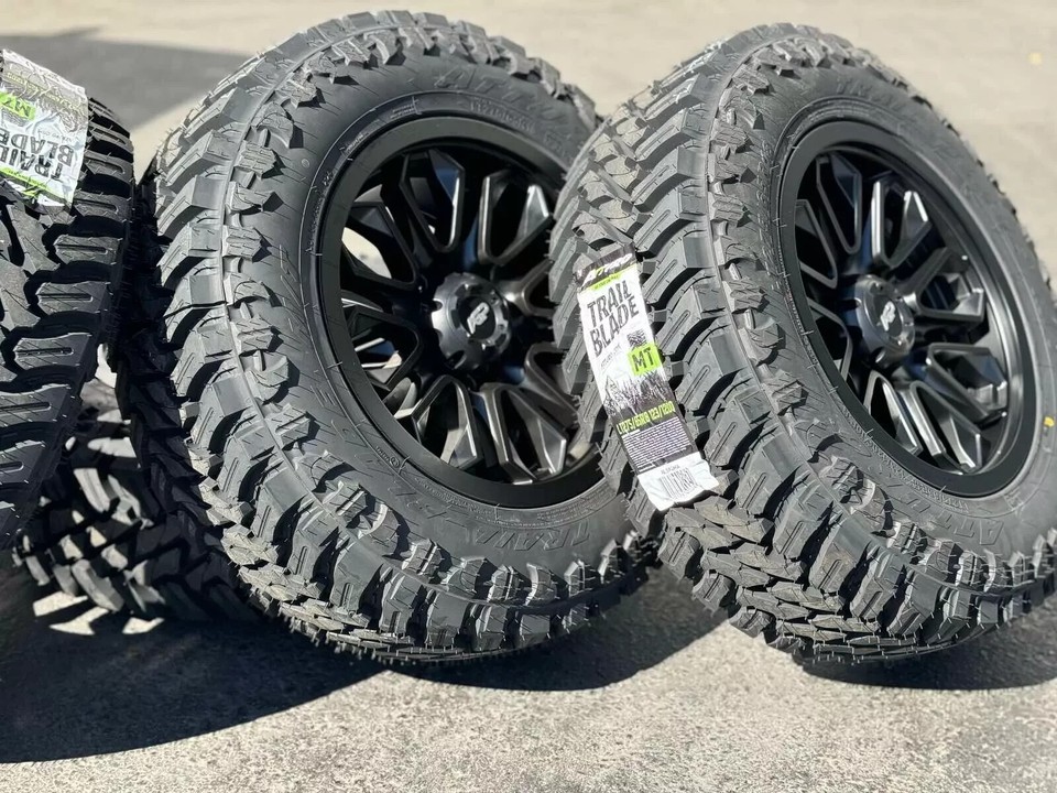 18” Ford F-150 Expedition F150 6x135 Rims LT275/65r18 AGP HD304 Wheels ...