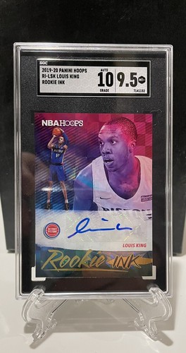2019-20 Panini NBA Hoops - Rookie Ink #RI-LSK Louis King (AU, RC) for ...