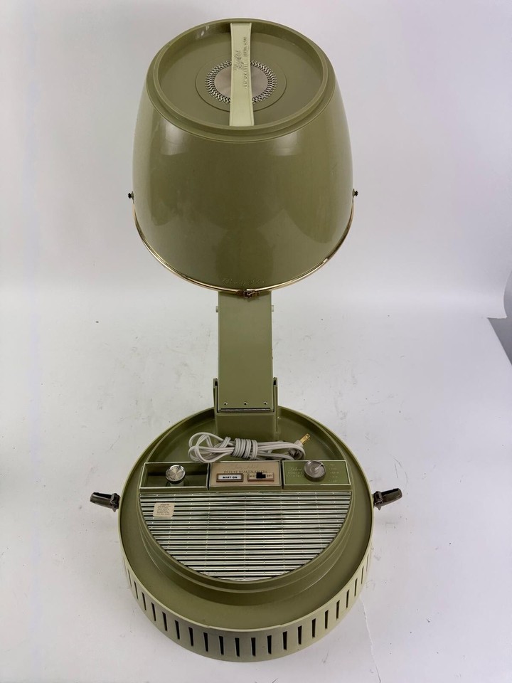 Vintage Lady Schick Consolette Hair Dryer Deluxe Model 321 Mist Hair ...