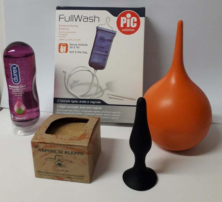 Super Enema Wellness Time Kit: Enteroclysm + Peretta + Soap + Plug ...