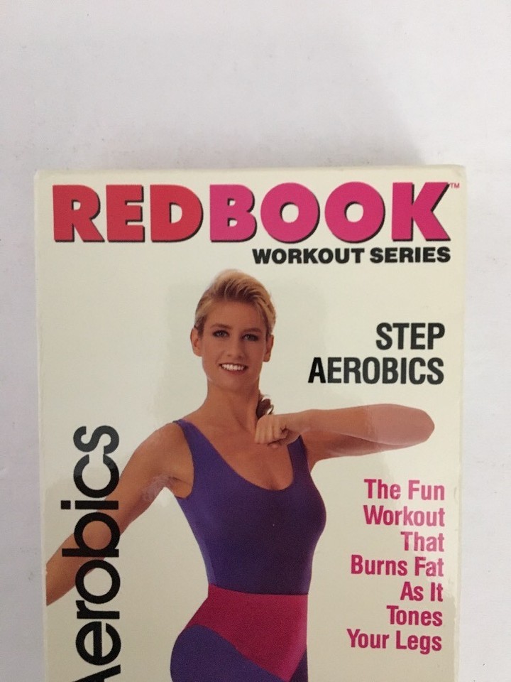 Redbook Workout Series-Step Aerobics(VHS, 1992)TESTED-VERY RARE VINTAGE ...