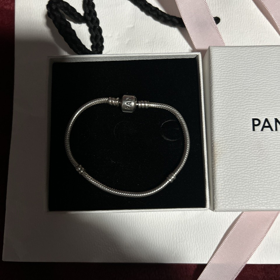 Pandora Classic Barrel Clasp Bracelet | eBay UK