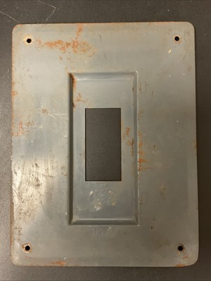 Pushmatic 6 Space Panel Cover | eBay
