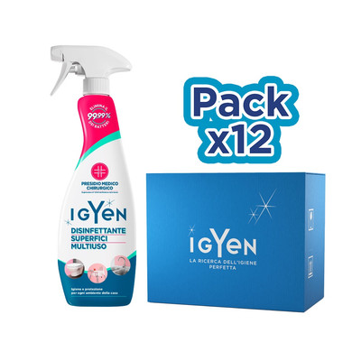 DISINFETTANTE MULTIUSO IGYEN 750ML Pack X12 | eBay