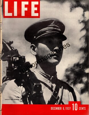 1937 Life December 6 -Hitler and the children; Japan in China; Dallas ...