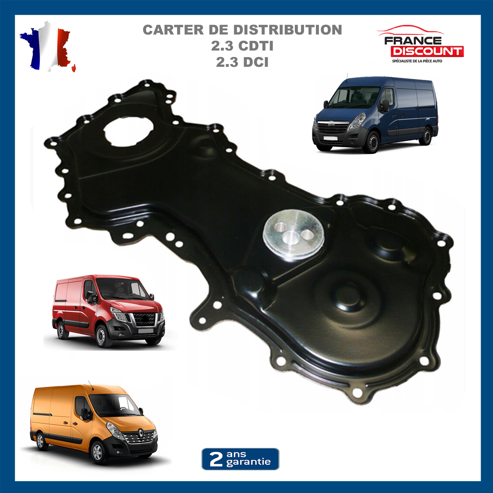 kit chaine de distribution Pour Master III NV400 MOVANO 2.3 dCi ...