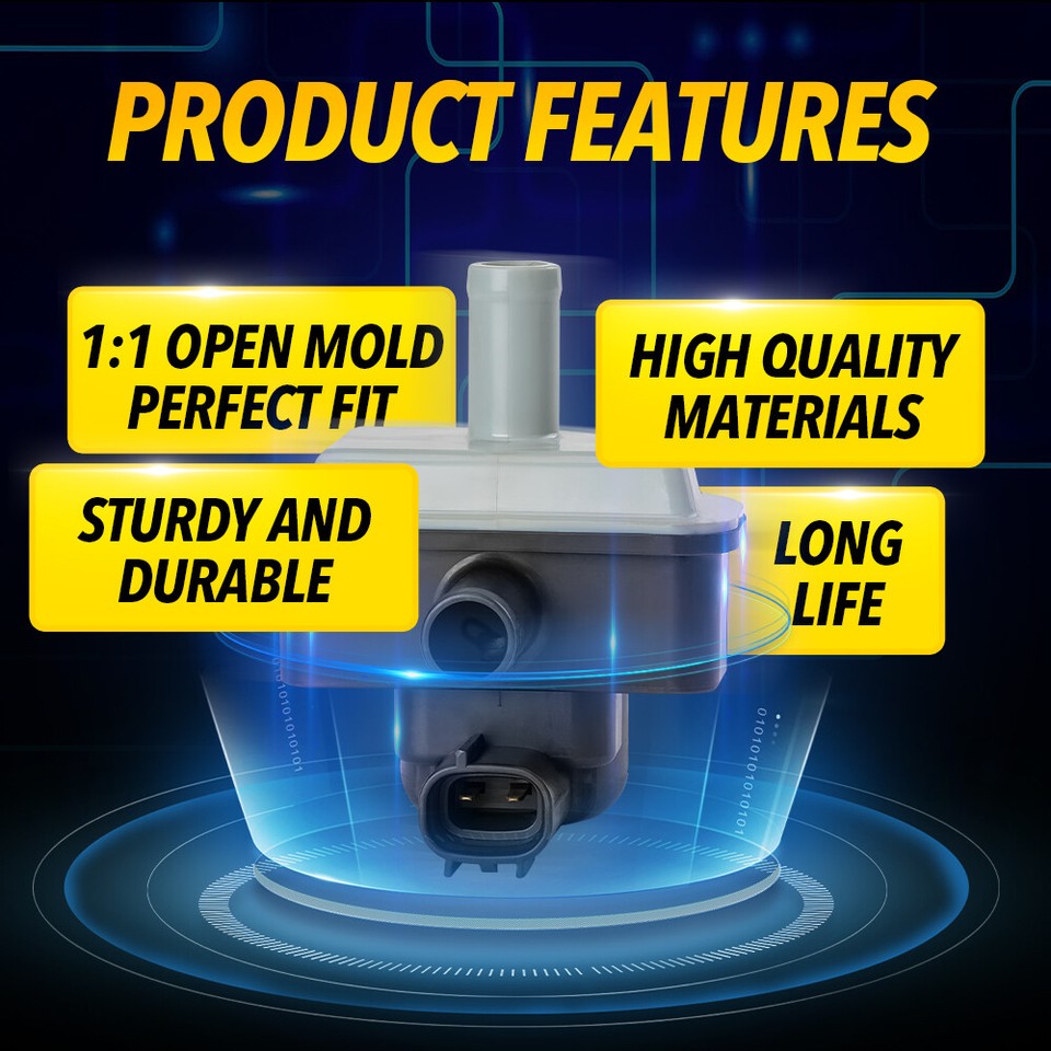 Vapor Canister Purge Solenoid Valve EVAP 9091012283 For 2014-2018 ...