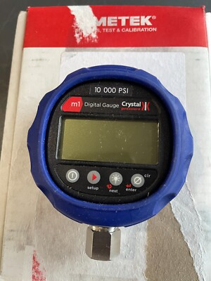 AMETEK CRYSTAL M1 Digital Test Gauge 10,000 PSI | eBay