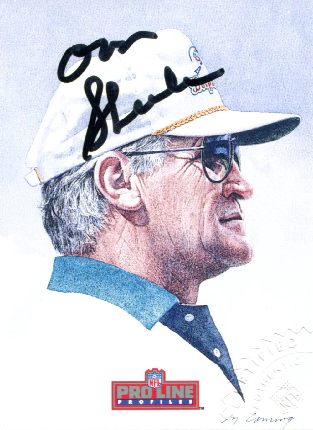 Don Shula Autographed 1992 Pro Line Card | eBay