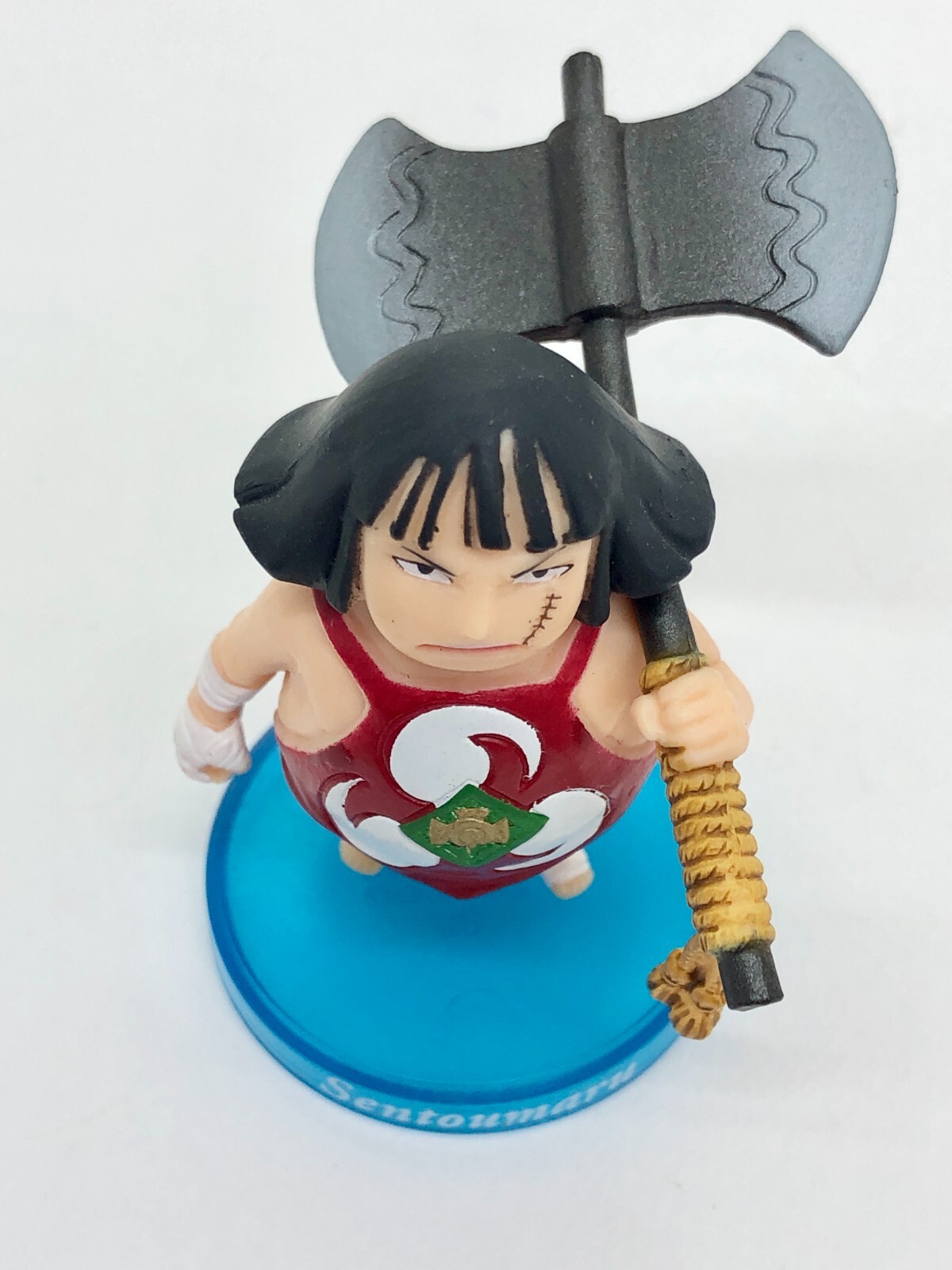 Sentoumaru One Piece Candy Toy Trading Mini Figure Blue Base Bandai #8 ...