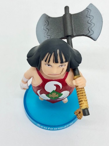 Sentoumaru One Piece Candy Toy Trading Mini Figure Blue Base Bandai #8 ...