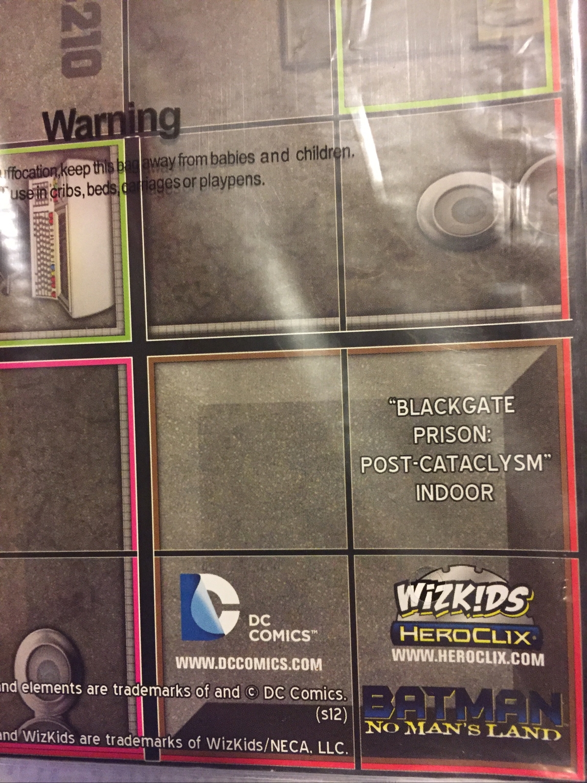 NO MAN’S LAND BATMAN DC LOT OF 3 Blackgate Prison Map OP Instruction ...