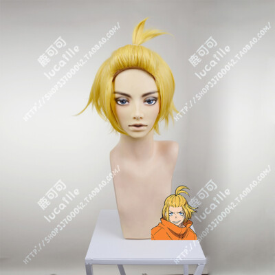 Fire Force Arthur Boyle Short Anime Cosplay Costume Wig | eBay