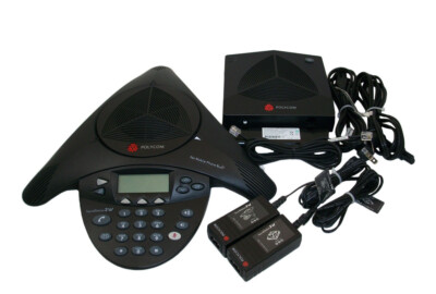 Polycom SoundStation 2W EX 2200-07800-160 Wireless Conference System | eBay