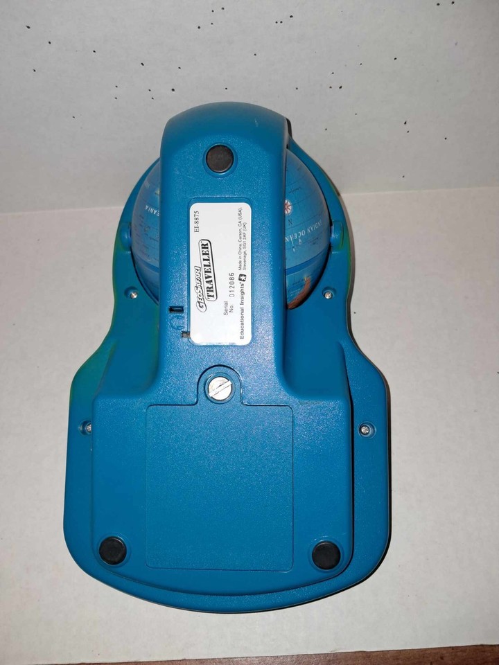 GeoSafari Talking Globe Traveler Educational Insights 5,000+ Geography ...