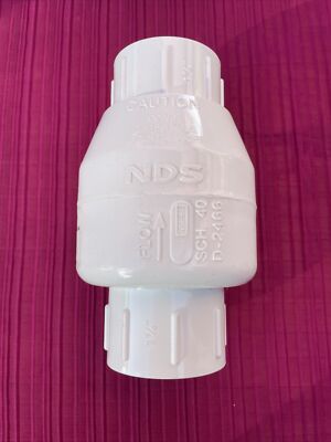1 x NDS Flo-Controls Swing Check Valve PVC IPS 1-1/4" 1520-12 - New | eBay