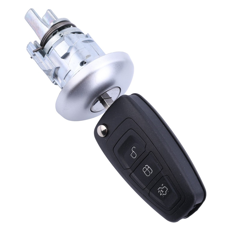 COMPLETE LOCK SET FOR FORD TRANSIT CUSTOM MK8 W/FLIP REMOTE KEY & KEY ...