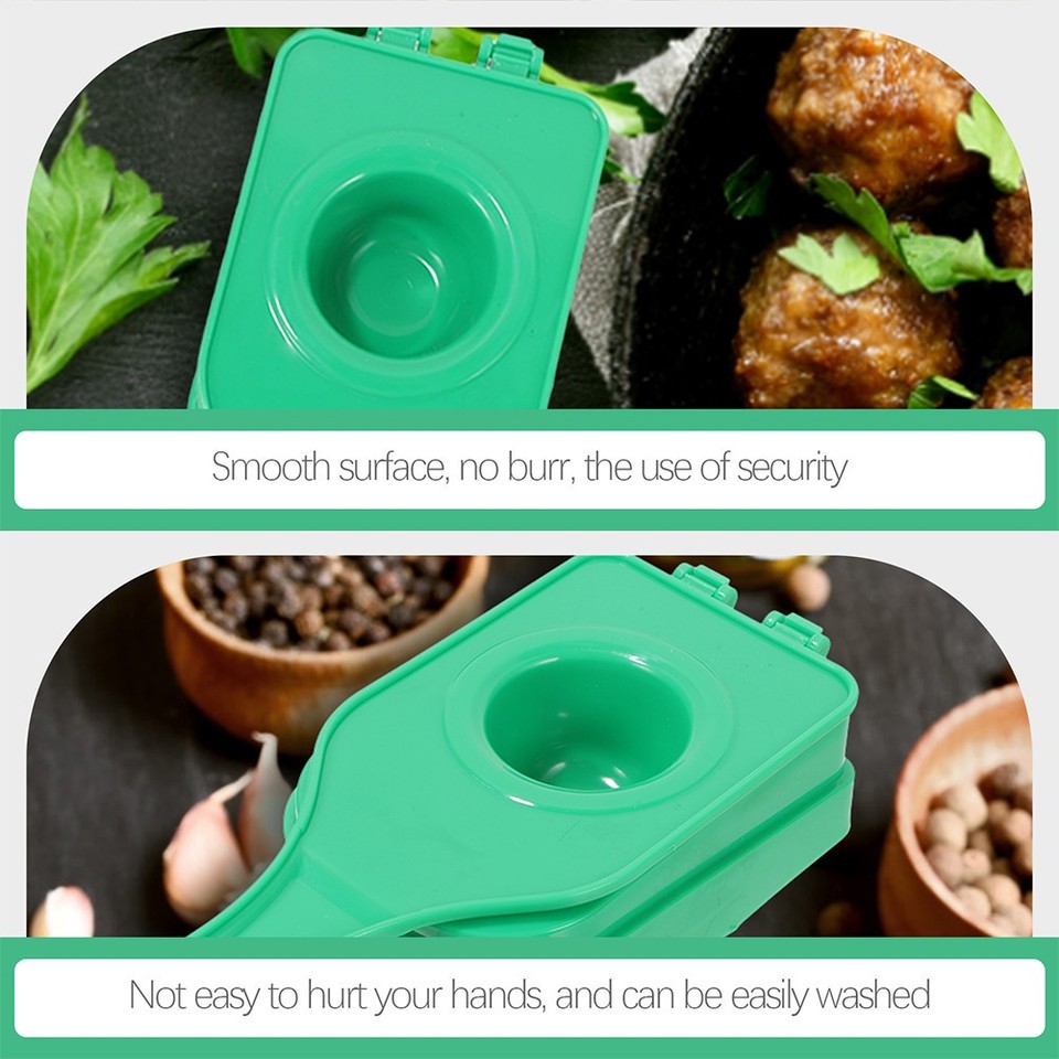 2 Pcs Meat Ball Making Tool Rice Mould Meatball Maker Mold Manual ...