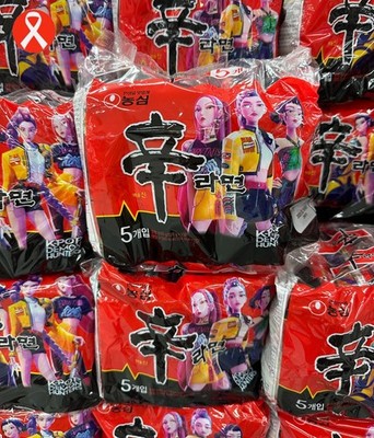 K-POP Demon Hunters Limited Edition Shin Ramyun 120g × 5 Pack | eBay