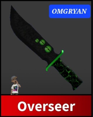 Roblox Murder Mystery 2 OVERSEER MM2 GODLY KNIVES AND GUNS | eBay