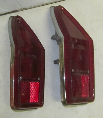 1970 Sunbeam Alpine GT Tail Light Lamp Pair (2) Lights Lucas L791 1 ...