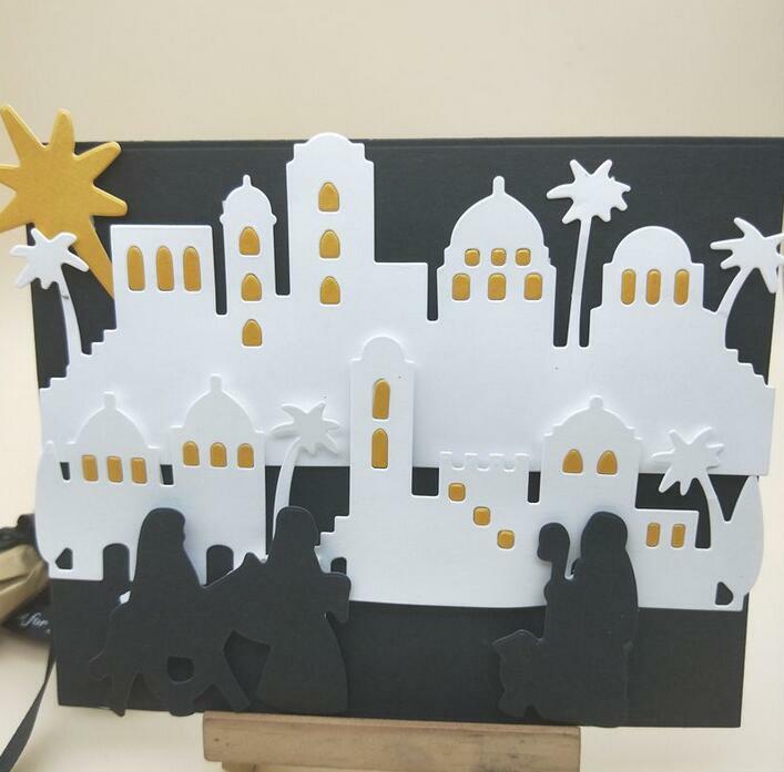 Christmas Bethlehem Metal Cutting Dies Embossing Stencil Scrapbooking ...