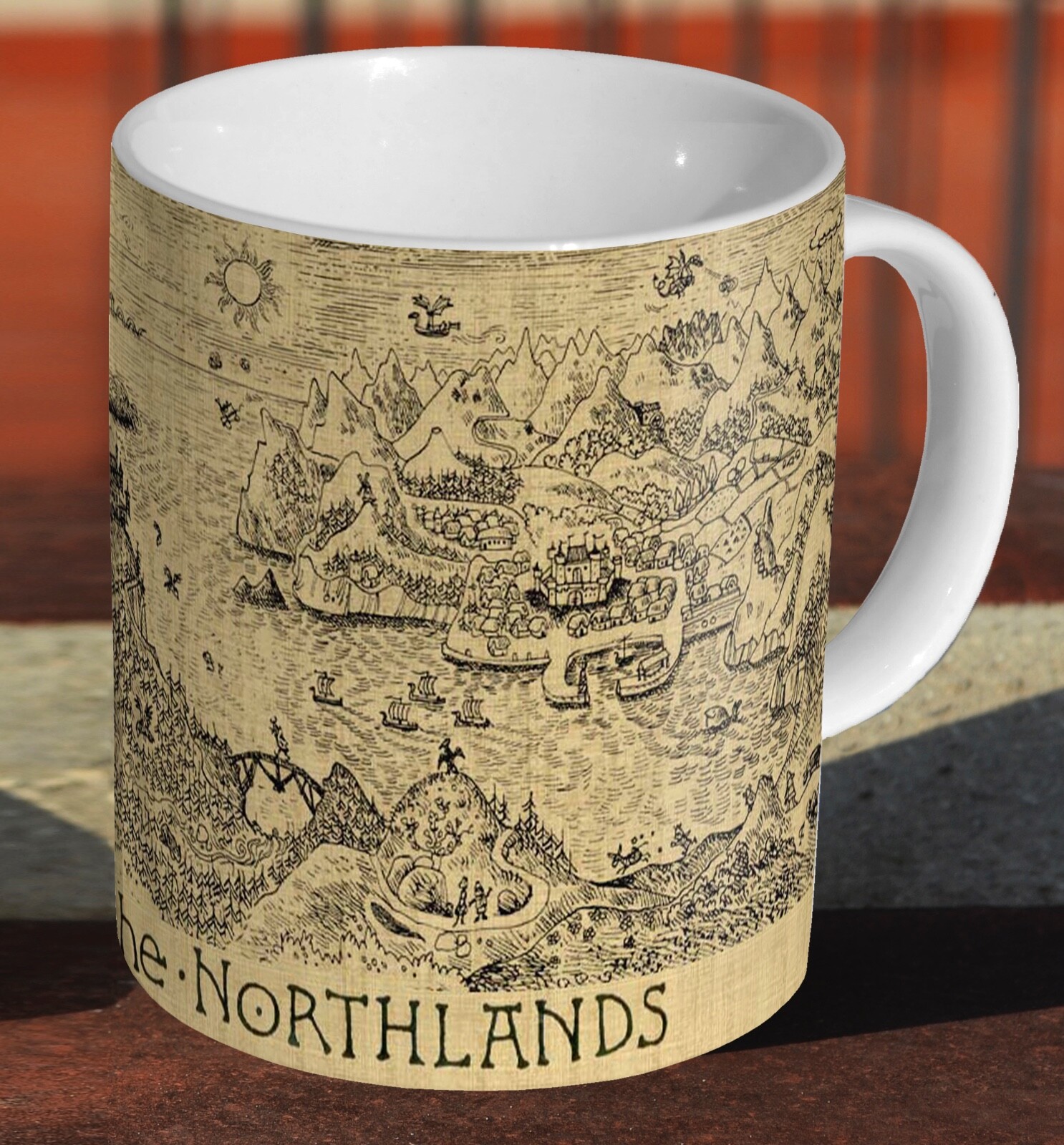 Noggin The Nog The Northlands - Ceramic Tea / Coffee - Mug Cup | eBay