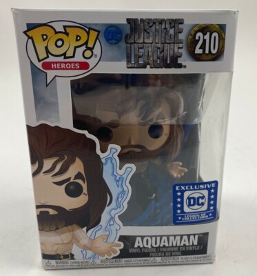 Funko Pop Heroes DC Justice League 210 Aquaman DC Legion Of Collectors ...